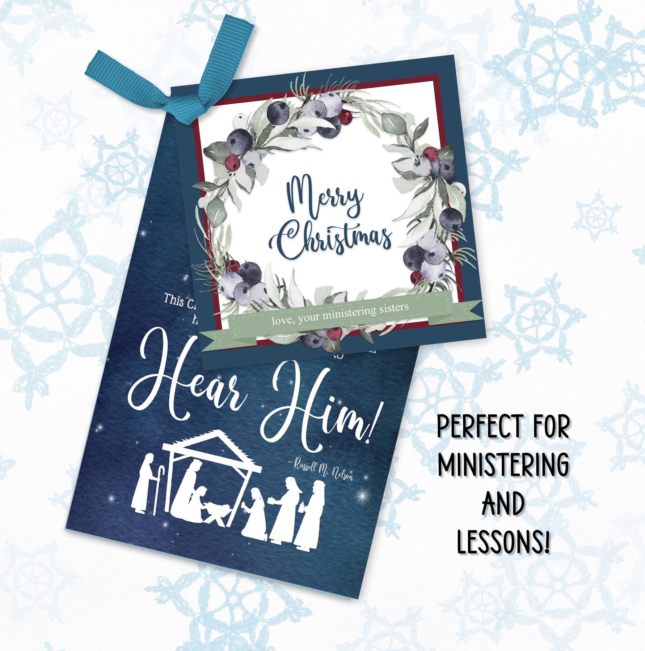 Hear Him Digital Christmas Ministering and Lesson Set Russell M. Nelson ...