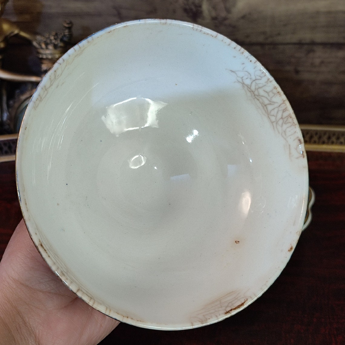 Vintage Booths Real Old Willow Covered Butter Dish - Etsy