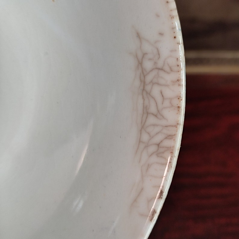 Vintage Booths Real Old Willow Covered Butter Dish - Etsy