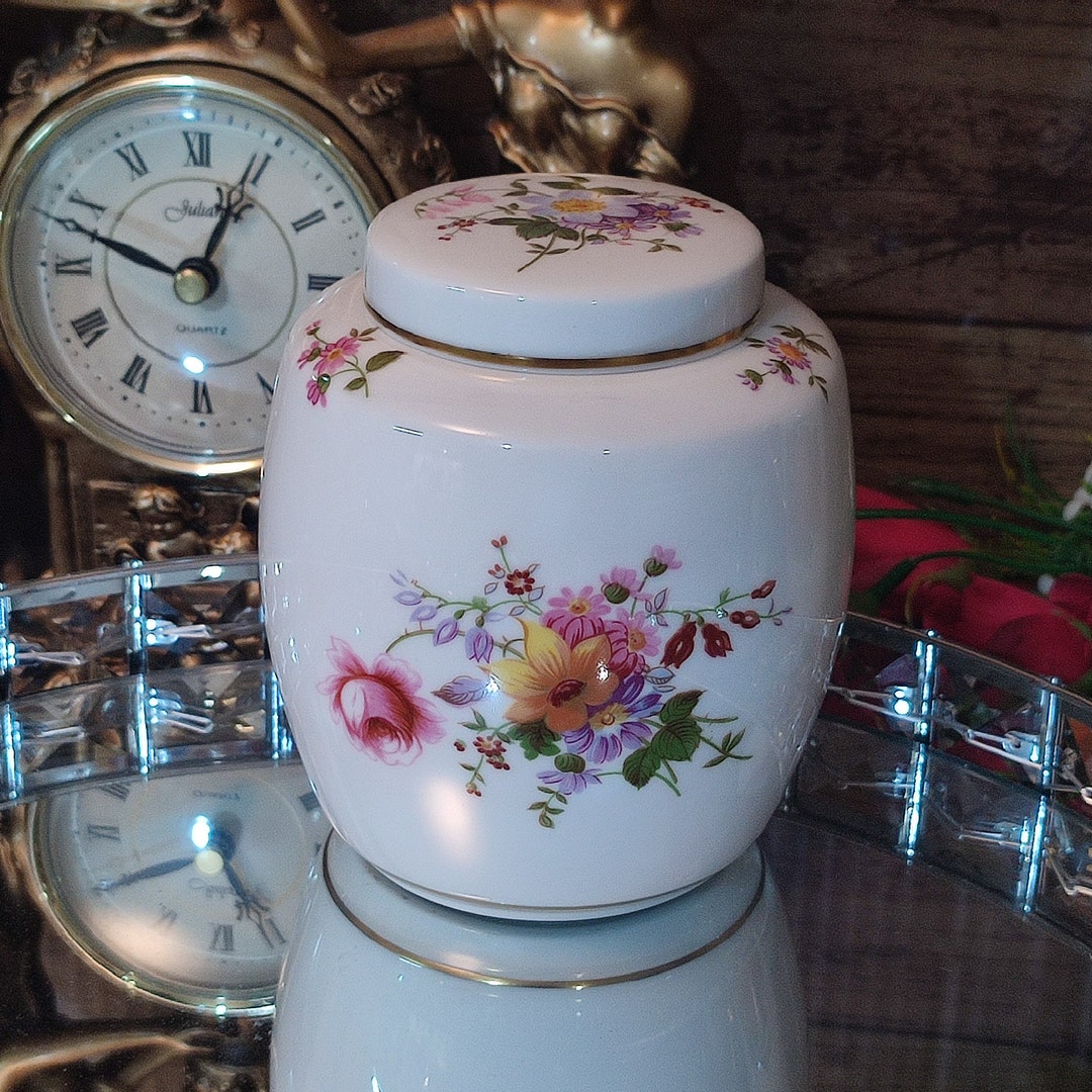 Vintage Royal Crown Derby Ginger Jar - Etsy