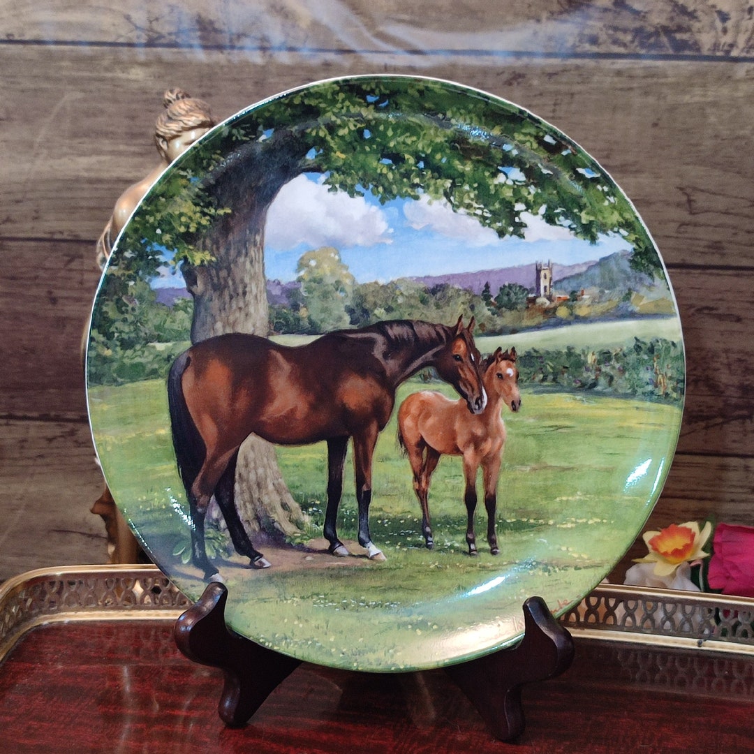 Limited Edition spode English Thoroughbred Collectors Plate, Susie ...