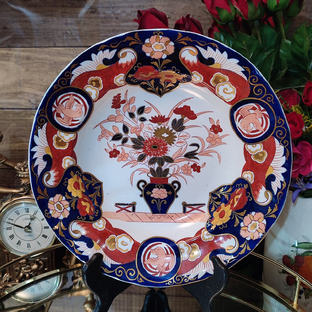 Rare Mason''s Patent Ironstone Early 19th Century, Decorated With Fence ...