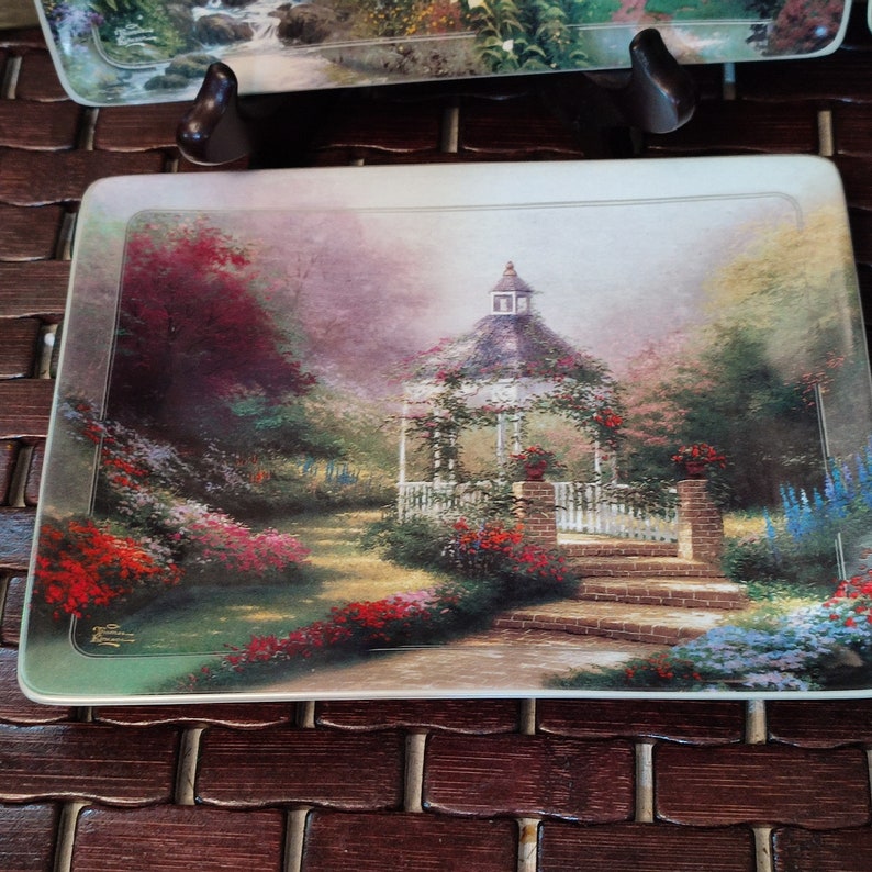 Set of 4x Limited Edition thomas Kinkade Collection of nature's ...