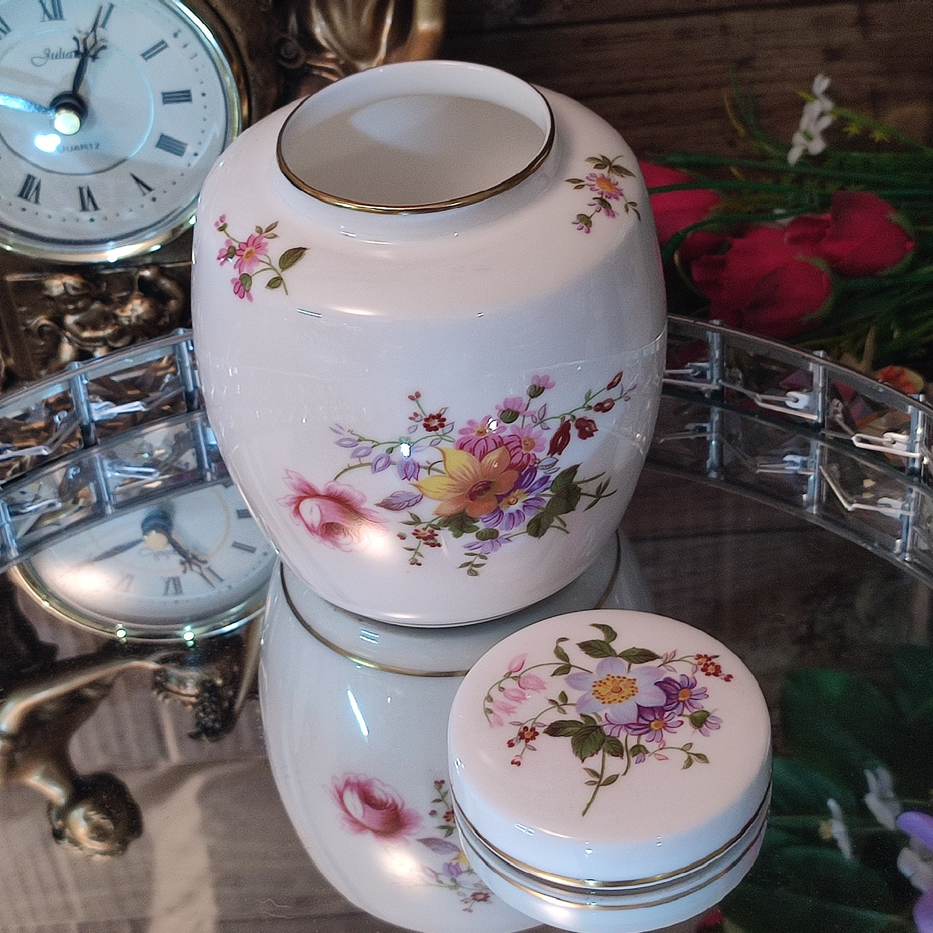 Vintage Royal Crown Derby Ginger Jar - Etsy