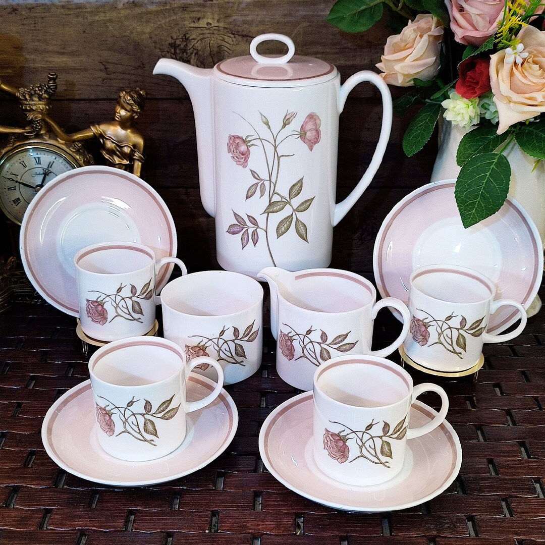 Vintage 1960s Susie Cooper Wedgwood Talisman Coffee Set 11pcs - Etsy