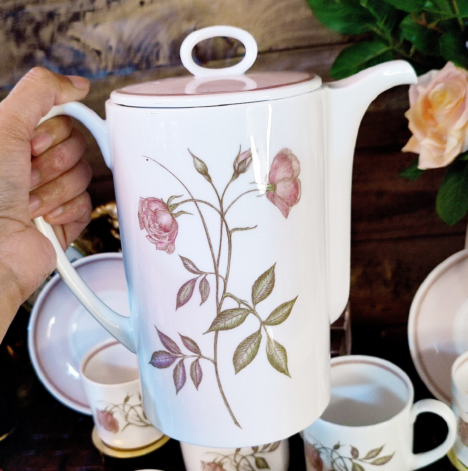 Vintage 1960s Susie Cooper Wedgwood Talisman Coffee Set 11pcs - Etsy