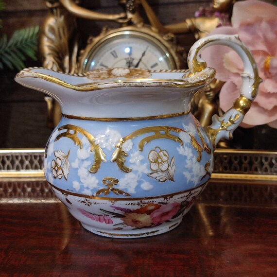 Antique Victorian Milk/cream Jug Fine Bone China - Etsy