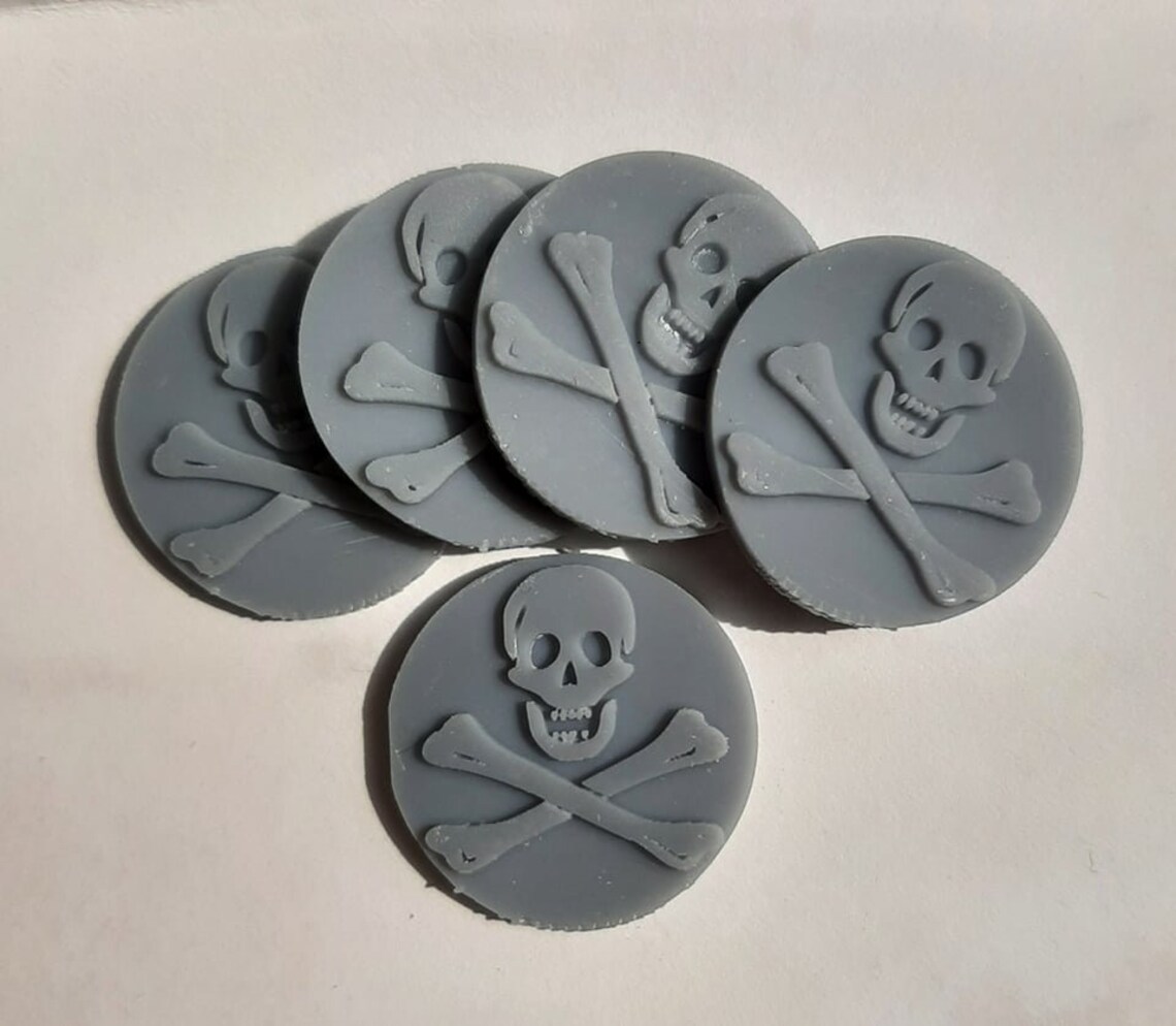 DnD Corpse Token for Dungeons & Dragons and Tabletop RPGs | Etsy