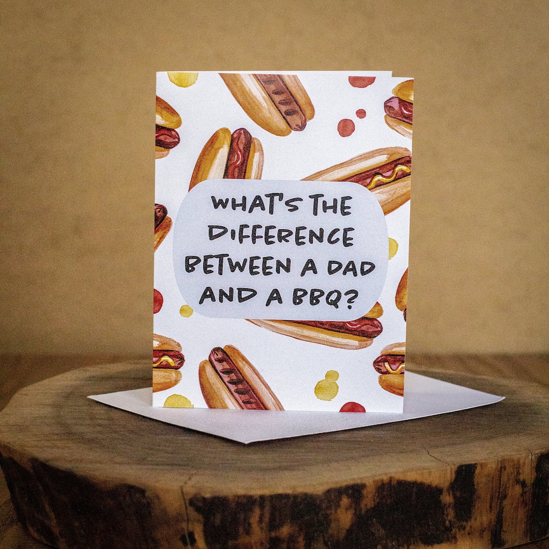Cardstalked Funny Pop-up BBQ Card for Dad-3d Greeting Card for Father's ...
