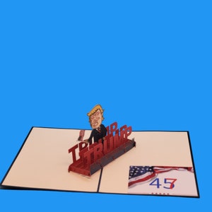 Donald Trump Pop-up Card | MAGA Elephant Capitol | Funny Republican ...