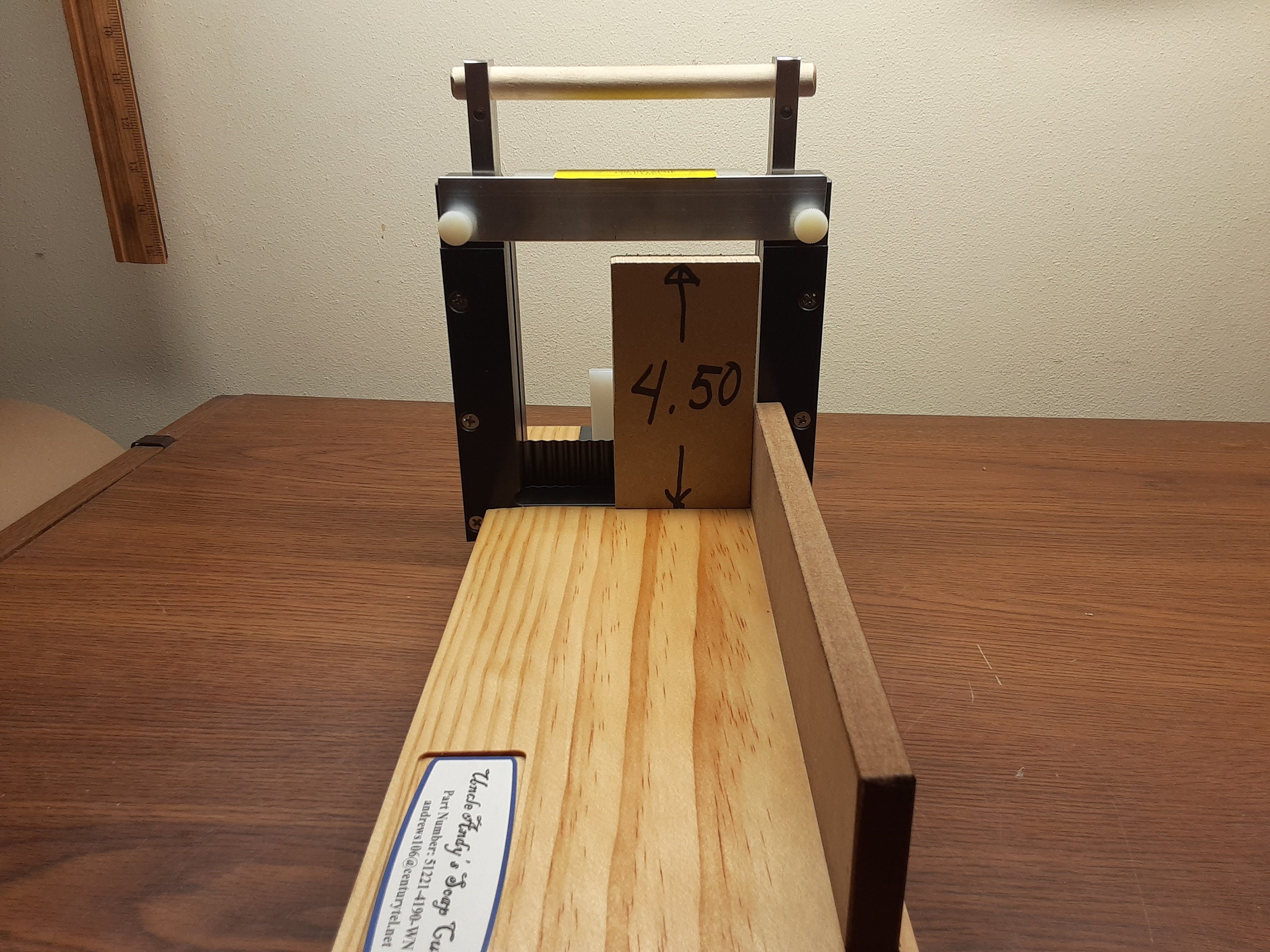 Uncle Andy's Soap Cutter - WIDE Wavy and Straight Blade Soap Loaf ...
