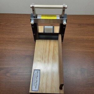 Uncle Andy's Soap Cutter - WIDE Wavy Blade (crinkle Cut) Soap Loaf ...