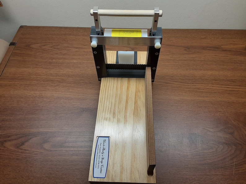 Uncle Andy's Soap Cutter - WIDE Wavy Blade (crinkle Cut) Soap Loaf ...
