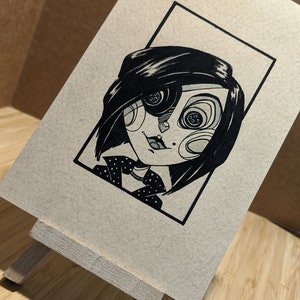 Fine Art Print - Other Mother - Coraline - Ink Drawing - the Beldam ...