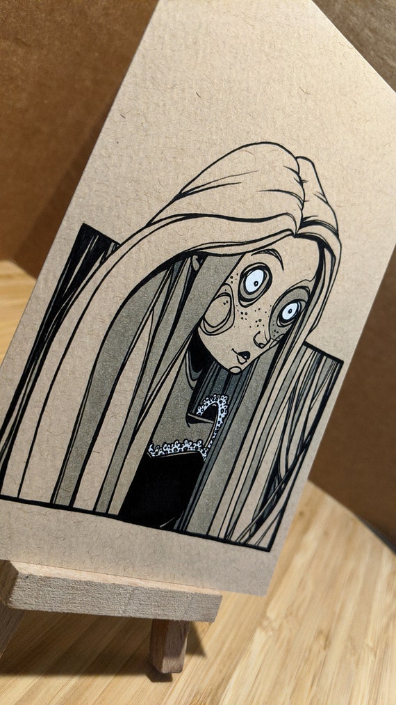 Dark Rapunzel Sketch