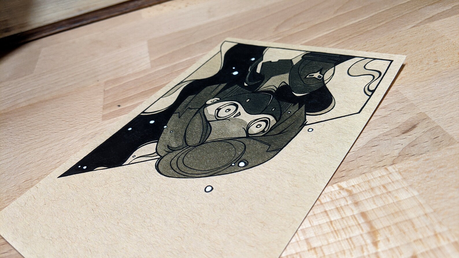 Fine Art Print Viper Valorant Ink Drawing Soe Fanart - Etsy