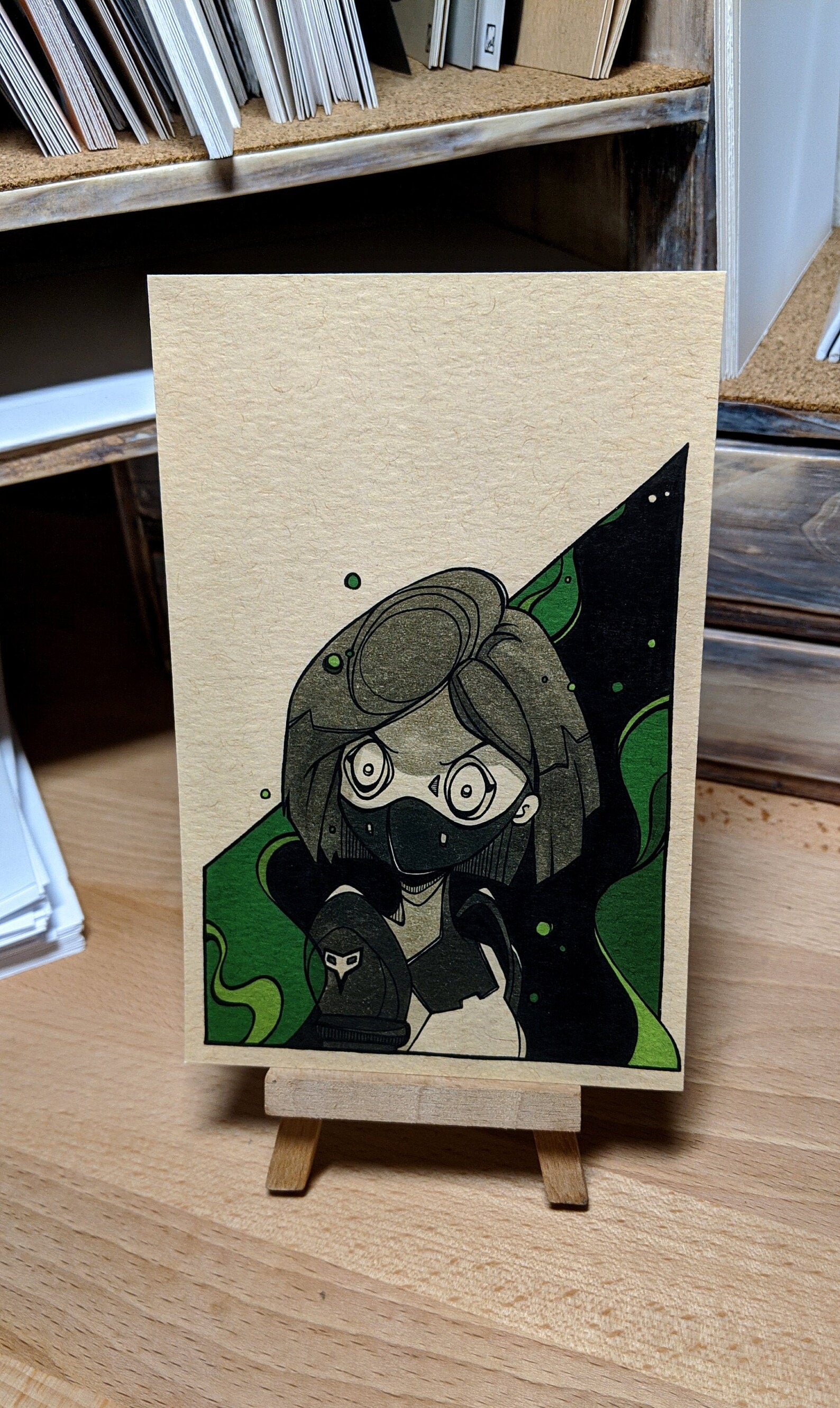 Fine Art Print Viper Valorant Ink Drawing Soe Fanart - Etsy