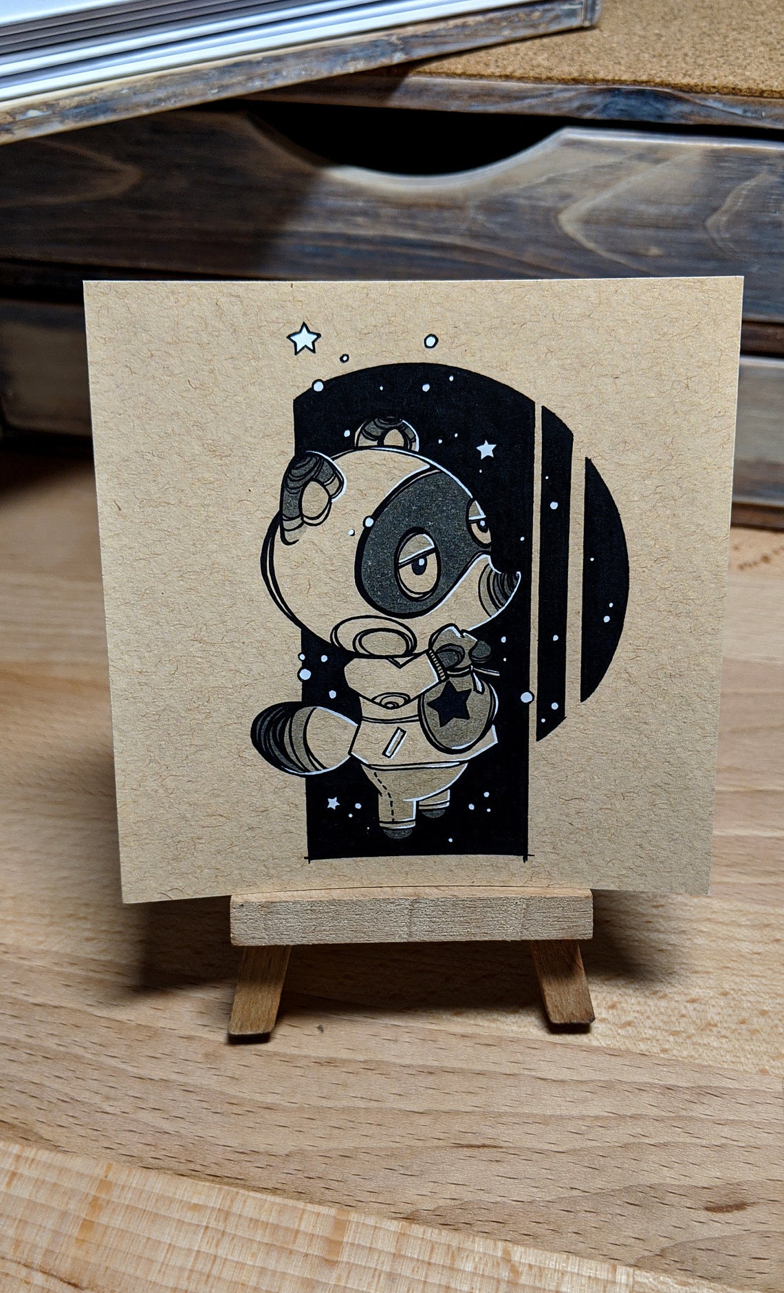 Fine Art Print - Tom Nook - Ink - Animal Crossing New Horizon - Fanart ...
