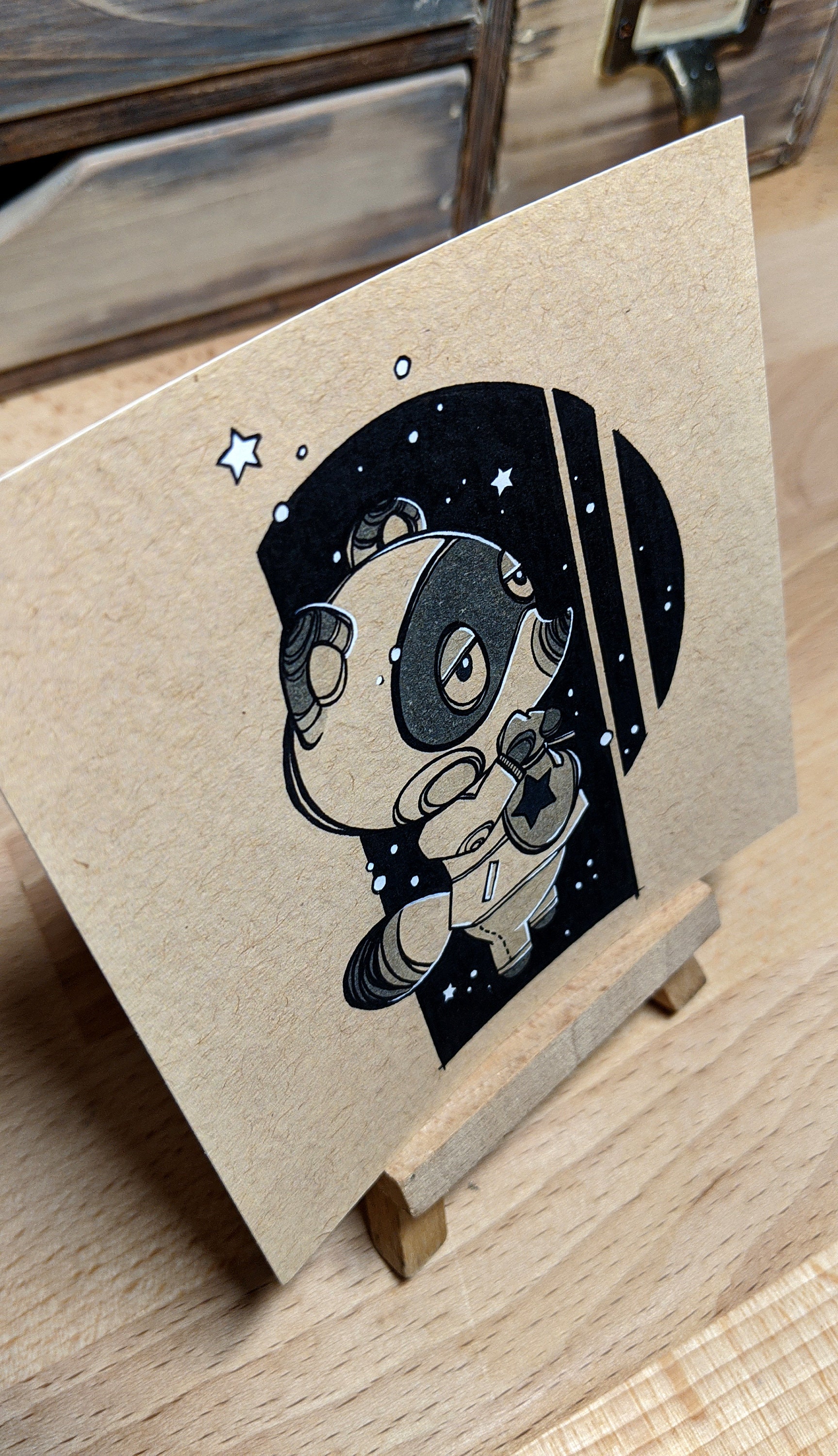 Fine Art Print - Tom Nook - Ink - Animal Crossing New Horizon - Fanart ...