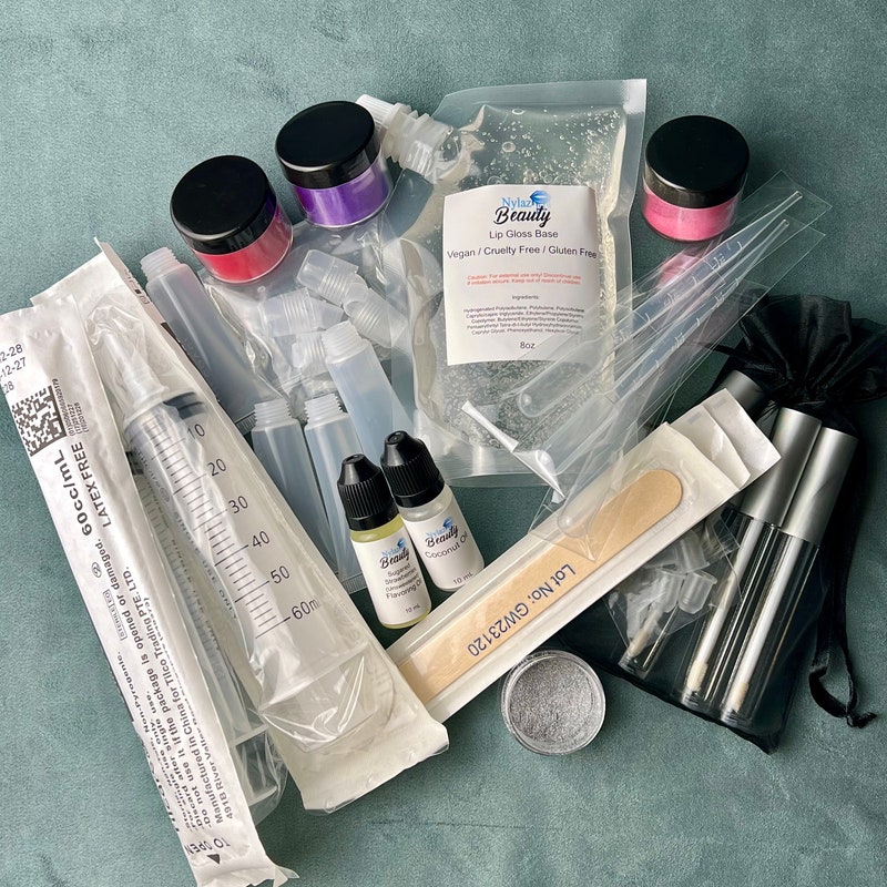 Lip Gloss Kit - Etsy