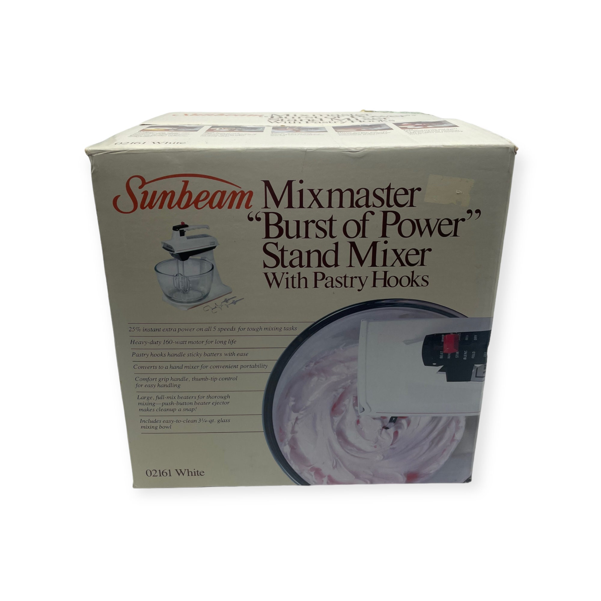 VTG Sunbeam Mixmaster Burst of Power Stand Mixer 5-speed 02161 - Etsy