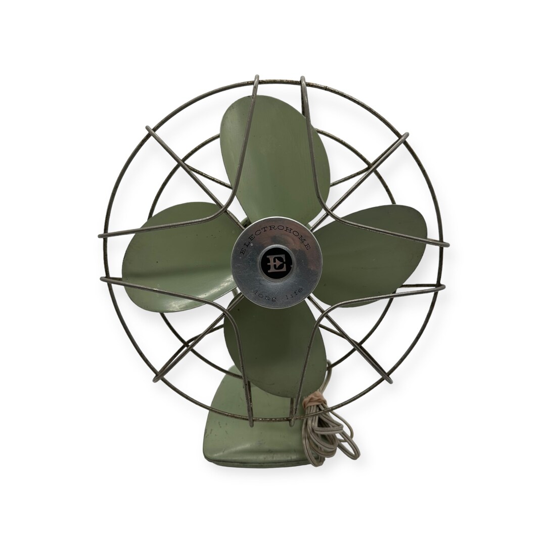 VTG Electrohome Long Life Table Desk Fan Model 6510S-6 Green - Etsy