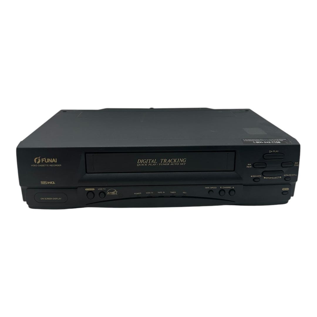 Funai F220LC VCR Video Cassette Recorder VHS Player Tested Working No ...