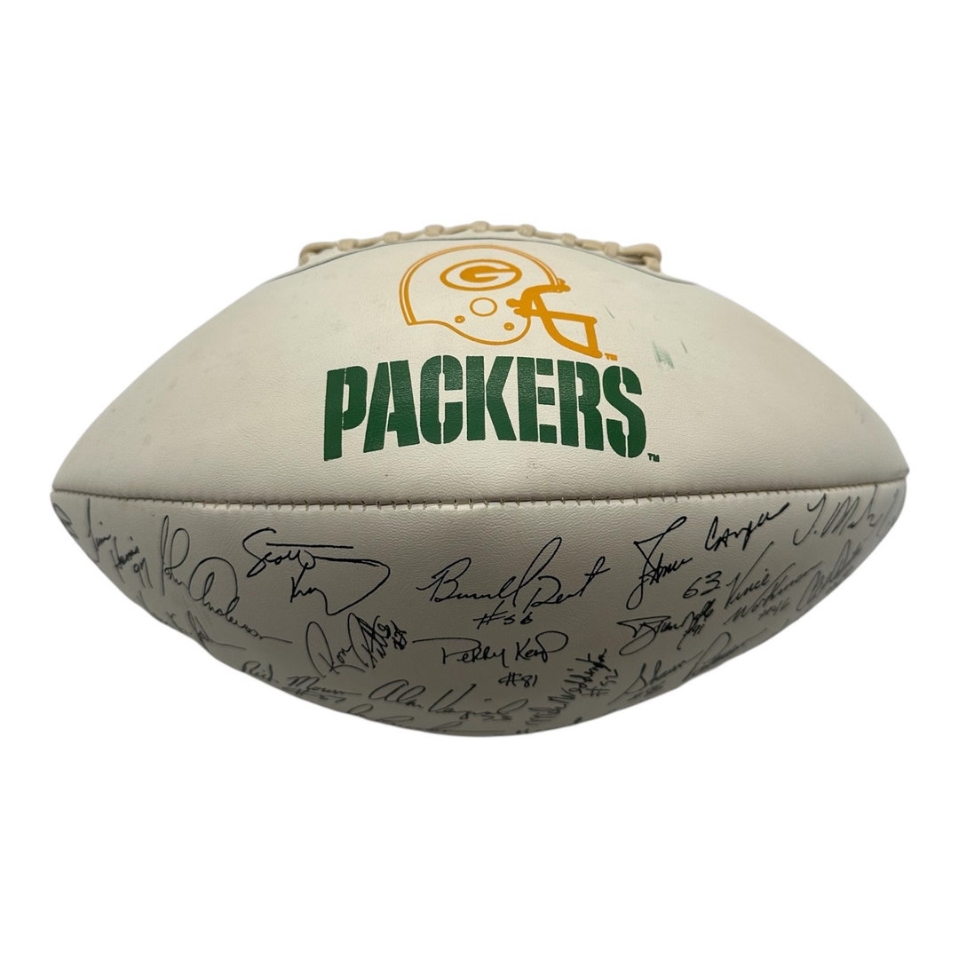 Vintage 1989 Green Bay Packers FACSIMILE Autographed Signed Team ...