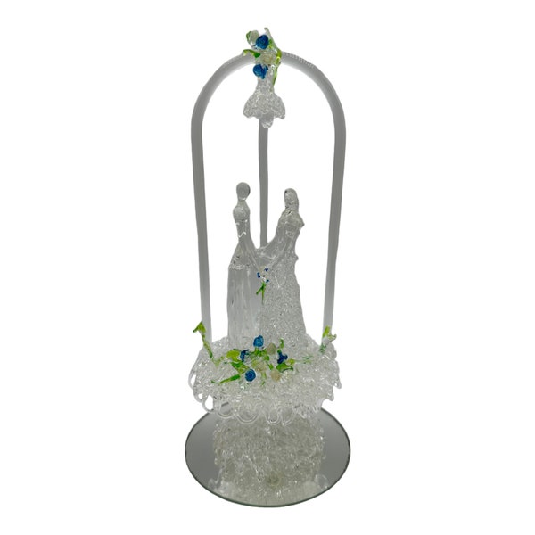 Blown Glass Cake Topper - Etsy