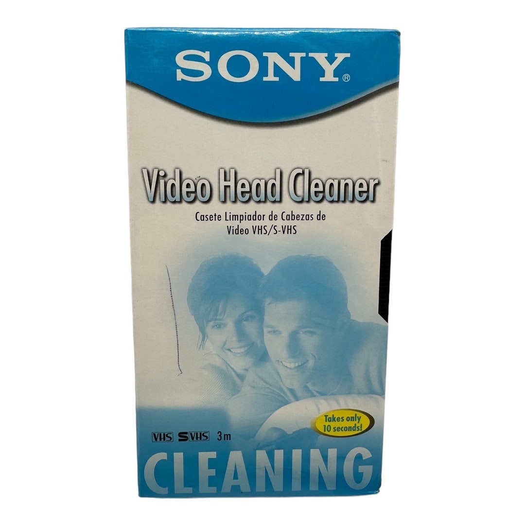 Sony Video Head Cleaner VHS / S-VHS Brand New Factory Sealed - Etsy