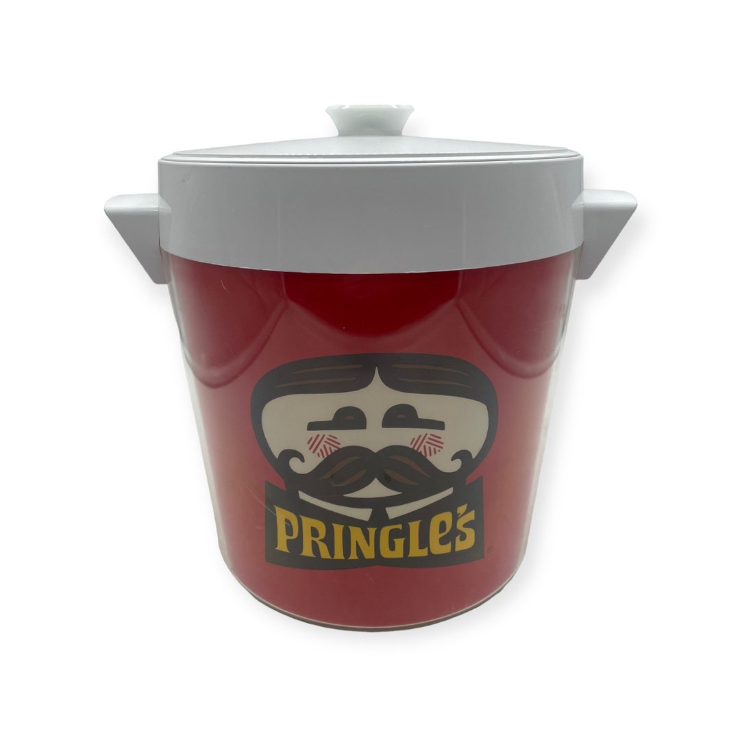 VTG West Bend Thermo-serv Ice Bucket Pringles Potato Chips Retro USA 9 ...