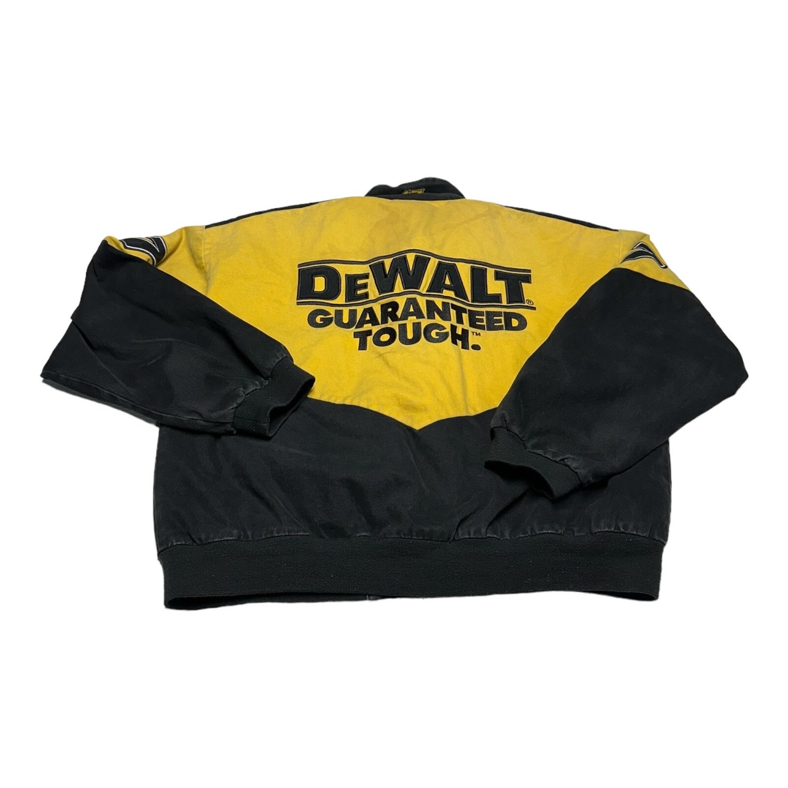 Roush Racing Matt Kenseth Jacket Men's XXL Dewalt Tools Yellow Black ...