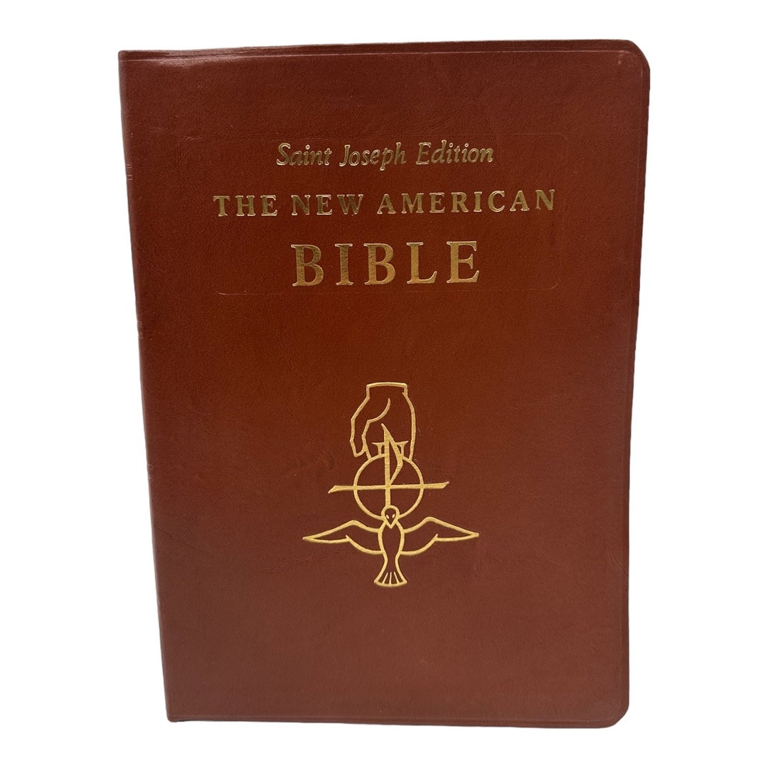 The New American Bible St. Joseph Edition Large Type Catholic ...