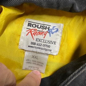 Roush Racing Matt Kenseth Jacket Men's XXL Dewalt Tools Yellow Black ...