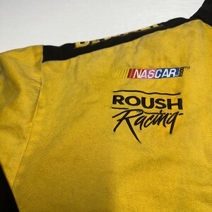 Roush Racing Matt Kenseth Jacket Men's XXL Dewalt Tools Yellow Black ...