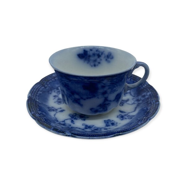 Flow Blue Tea Cup - Etsy