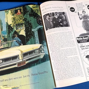 Vintage 1964 LOOK Magazine JFK Memorial Issue - Etsy