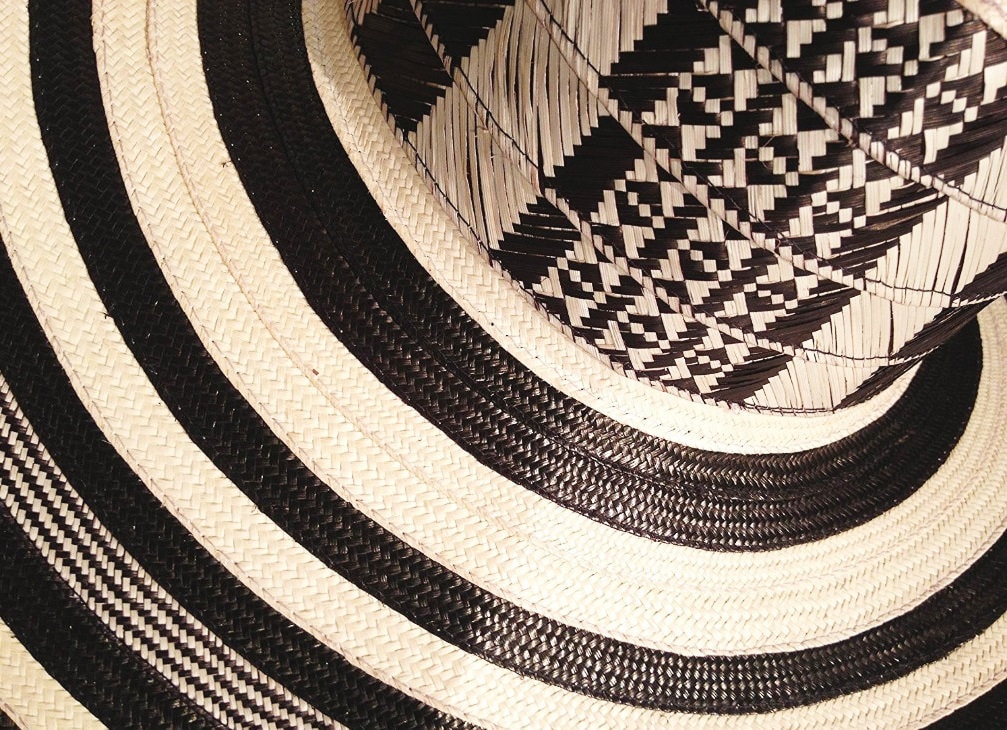 Colombian Handmade Hat Sombrero + Protector Case Original Vueltiao Caña ...