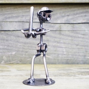 Set 3 Sports Baseball, Golf, American Football Handmade Figure 6" Scrap ...