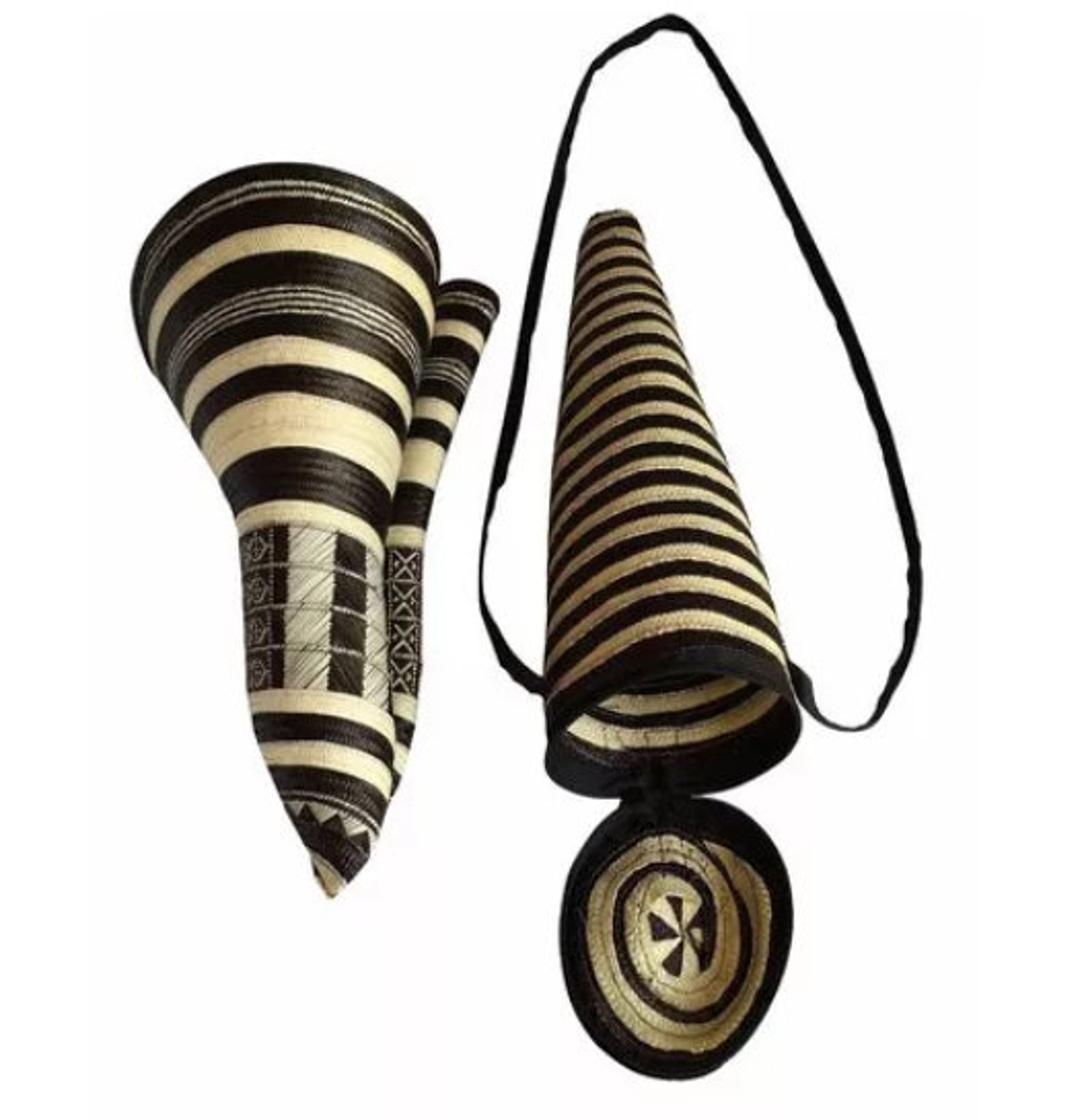 Colombian Handmade Hat Sombrero + Protector Case Original Vueltiao Caña ...