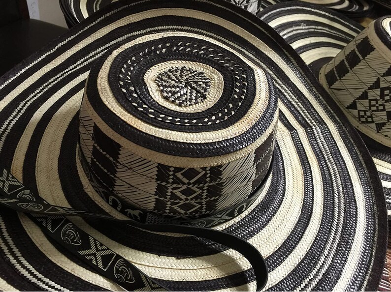 Vueltiao Hat Colombian Hat Handmade Hat Caña Arrow Hat 20 - Etsy
