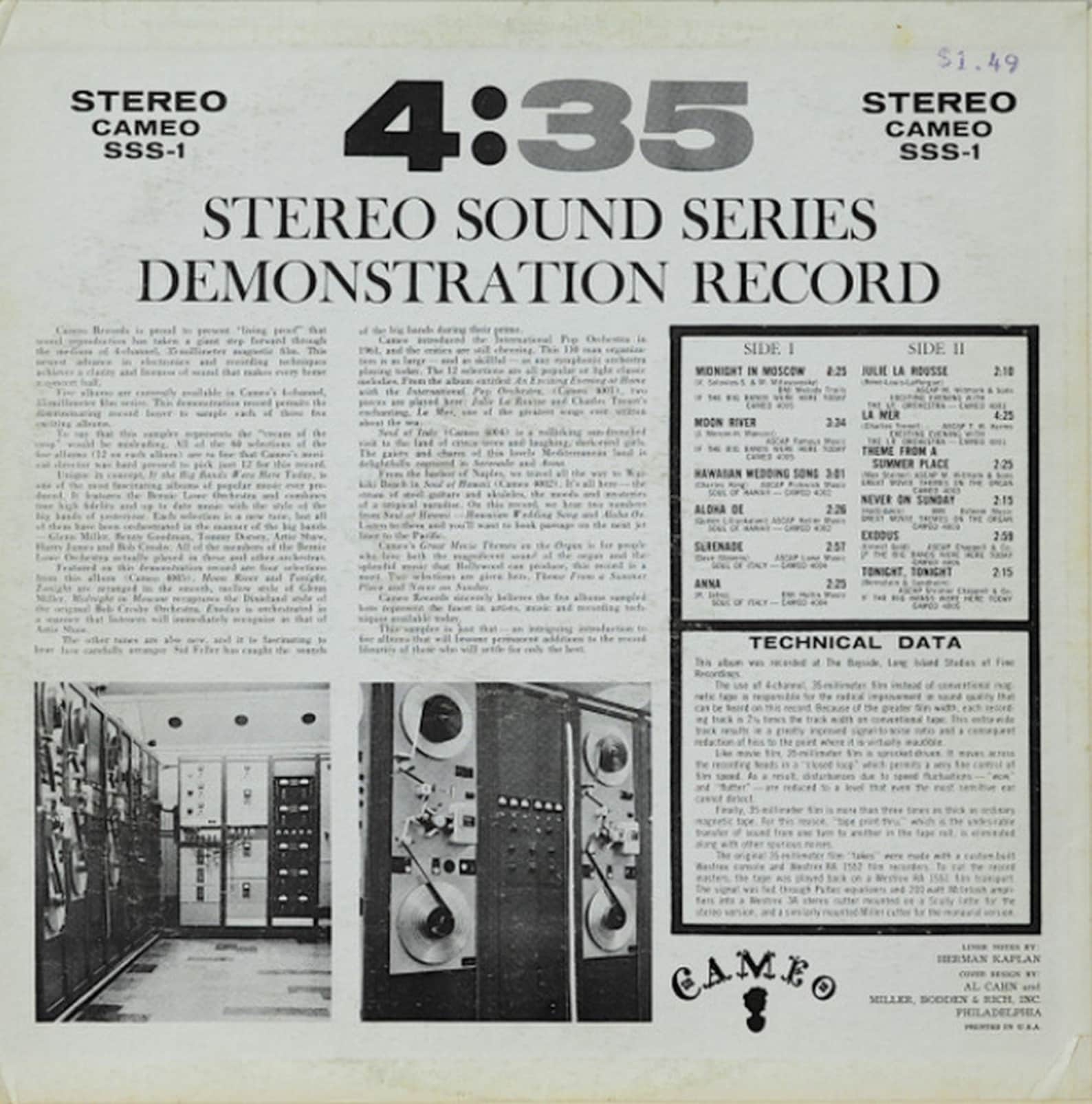 Vintage 1962 Stereo Sound Series LP - Jazz & Classical Compilation - Etsy