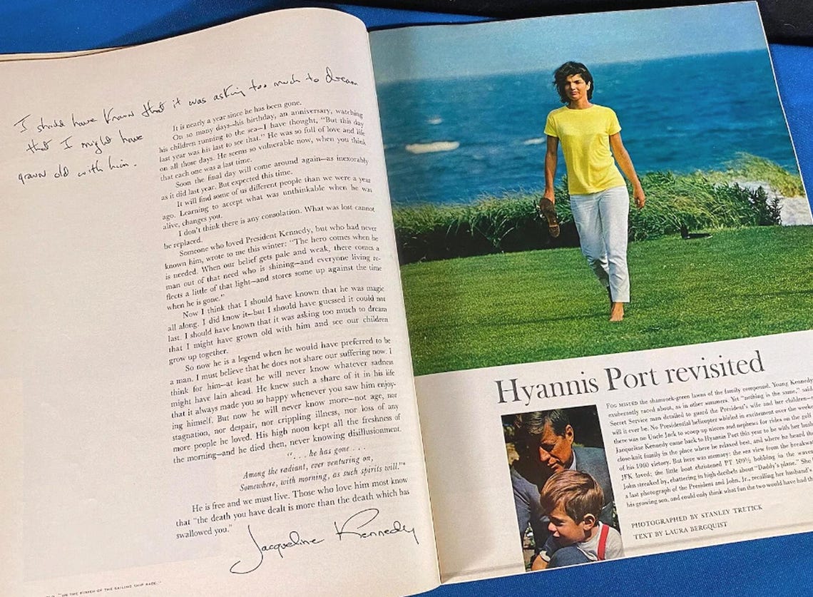 Vintage 1964 LOOK Magazine JFK Memorial Issue - Etsy