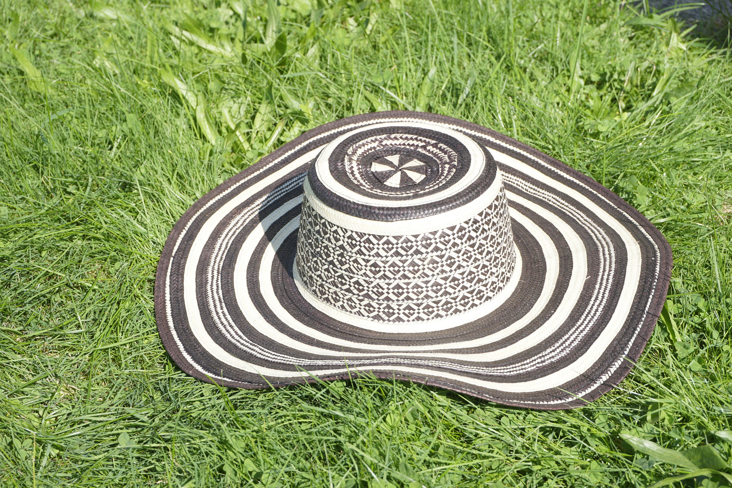 Handmade Sombrero Vueltiao Hat, Colombian Caña Flecha, Adjustable - Etsy