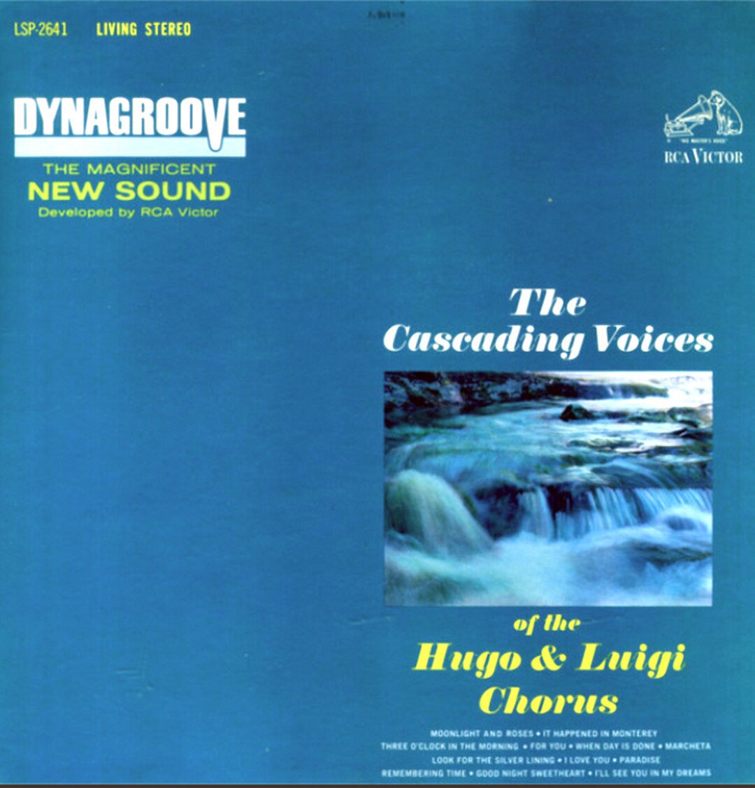The Cascading Voices of the Hugo & Luigi Chorus Vintage Vinyl LP 1963 ...