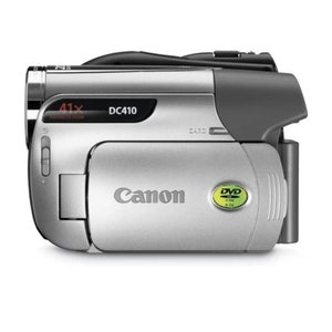Canon DC410 DVD Camcorder With 41x Optical Zoom Canon DC410 Mini DVD ...