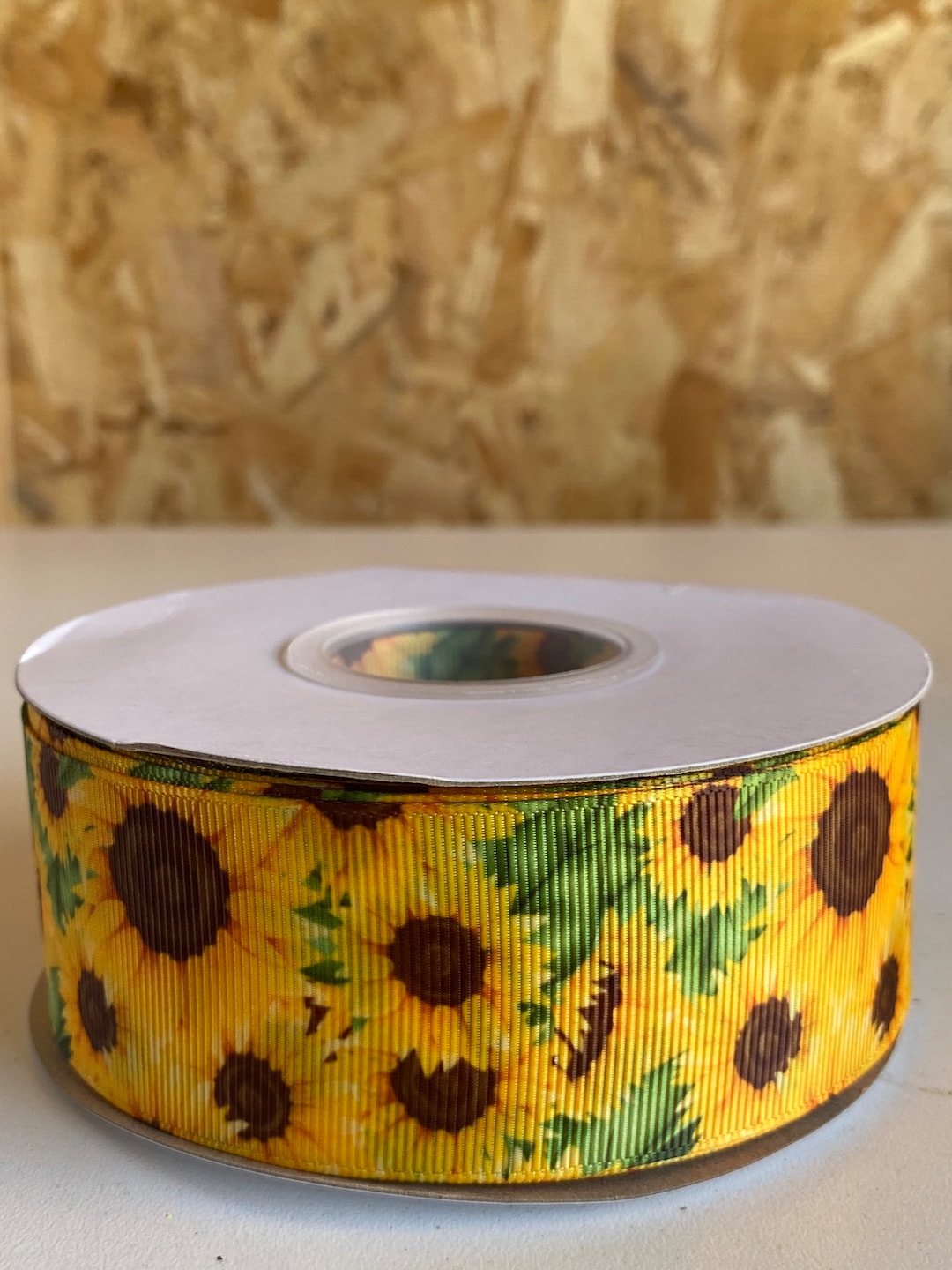 Sunflower USDR, Ribbon for DIY Bows, Flower Ribbon, Autumn Sunflowers ...