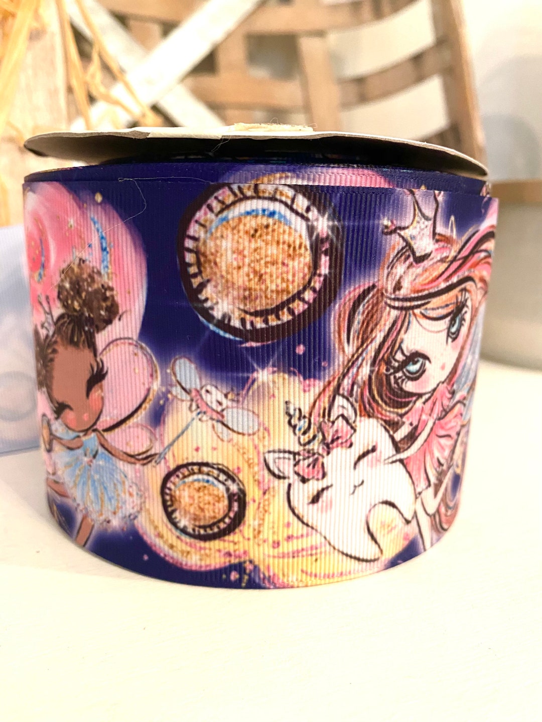 Usdr Tooth Fairy Ribbon, Fairies Ribbon, Toothfairy, 3" Ribbon for Bows ...