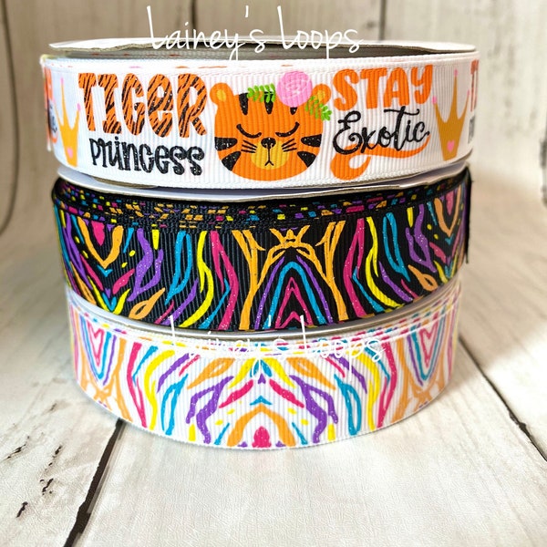 Tiger Stripe Ribbon - Etsy