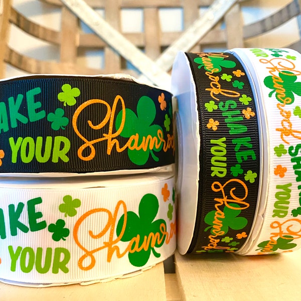 Shamrock Ribbon - Etsy